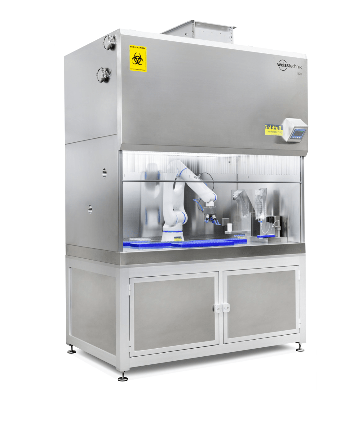 Modern laboratory automation under containment conditions